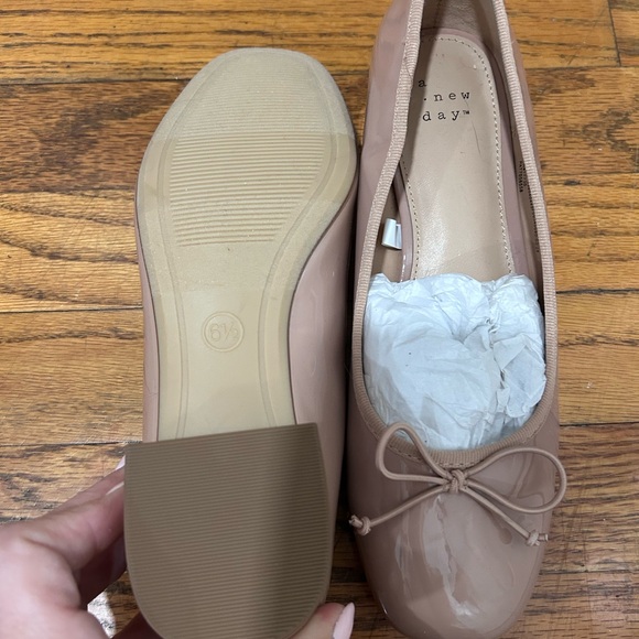a new day | Shoes | A New Day Tan Flats With Bow Detail | Poshmark